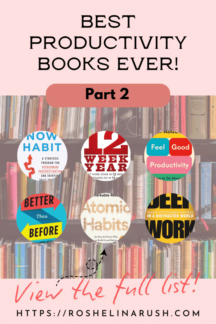 20 Life-Changing Best Books On Productivity You Need To Read Now