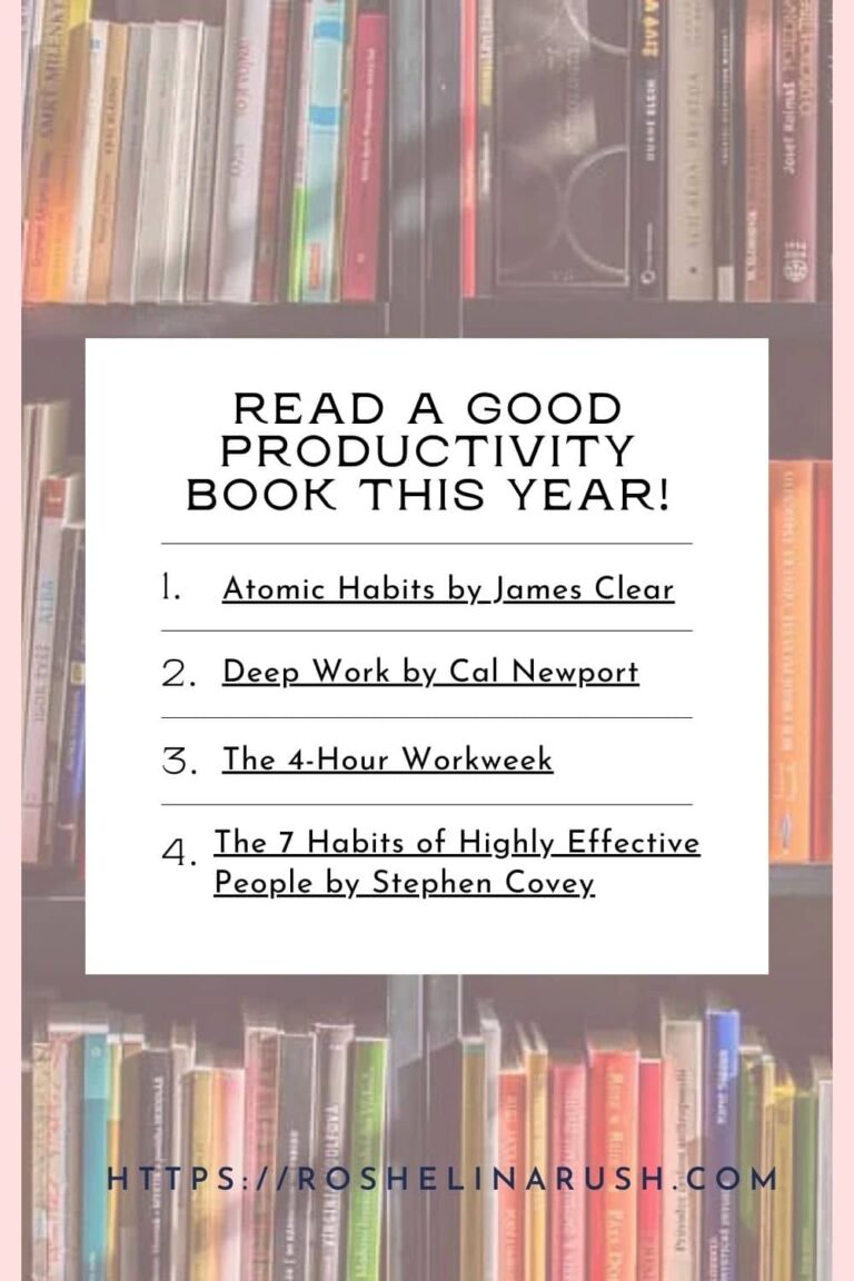 20 Life-Changing Best Books On Productivity You Need To Read Now