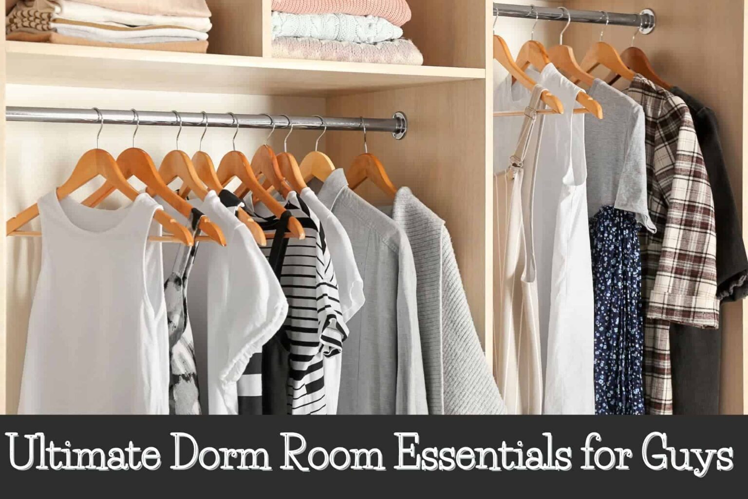 117 Ultimate Dorm Room Essentials For Guys (+FREE Checklist)