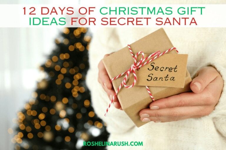 Best 12 Days Of Christmas Gift Ideas For Secret Santa