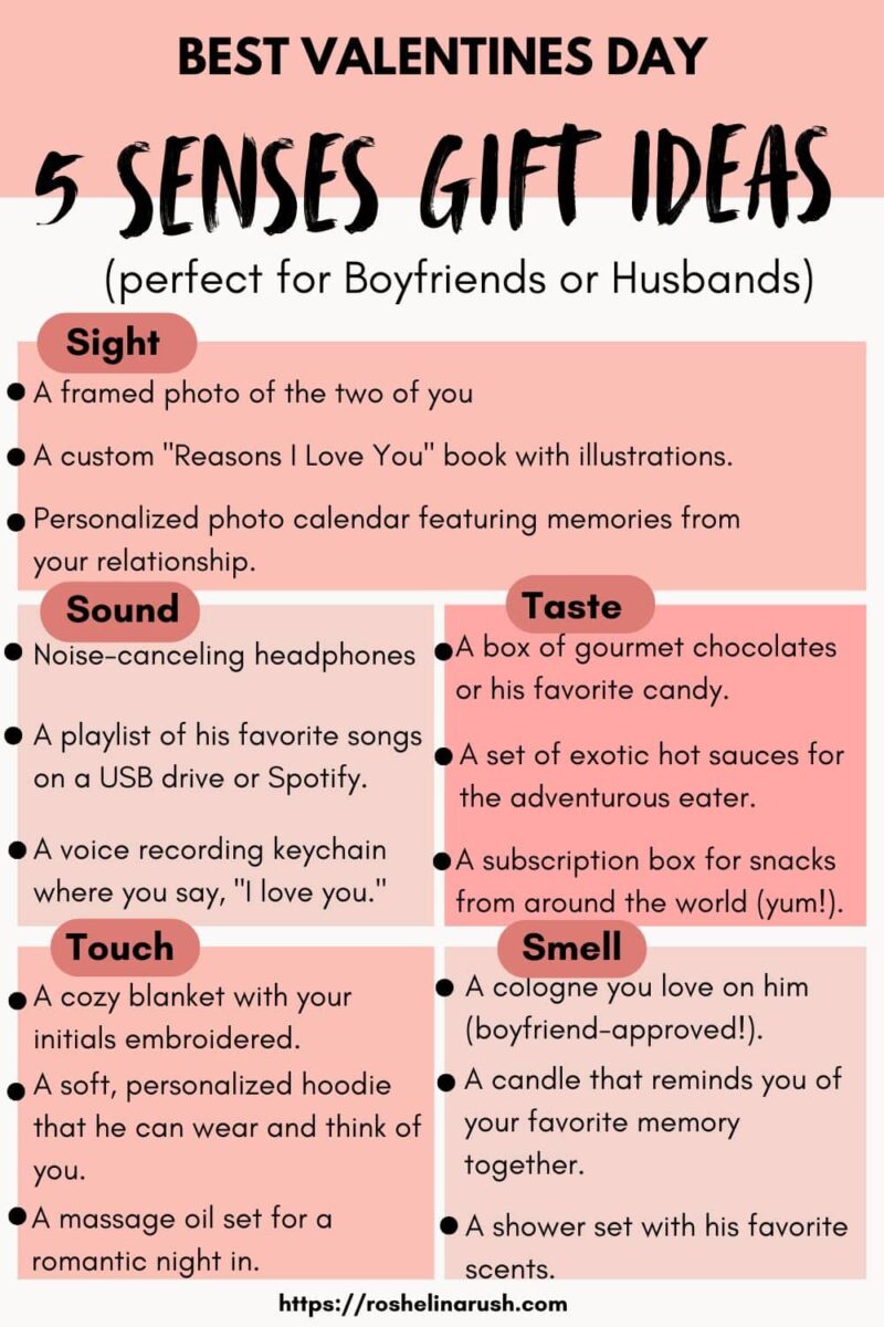 37 Best Valentines Day 5 Senses Gift Ideas For Him He'll Love