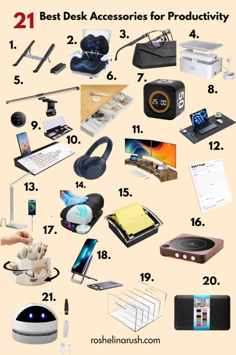 21+ Best Desk Accessories For Productivity