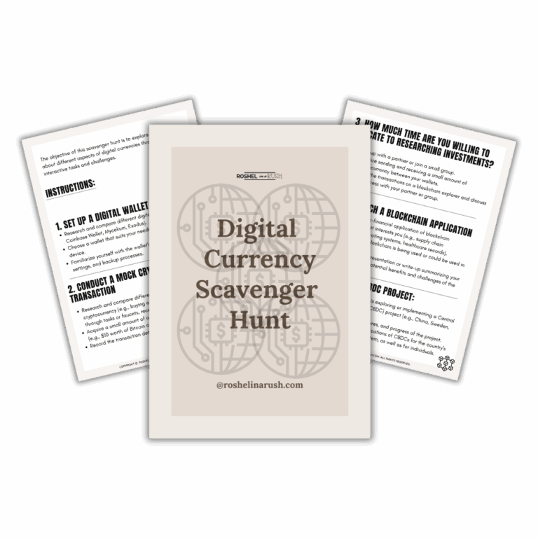 Digital Currency Scavenger Hunt