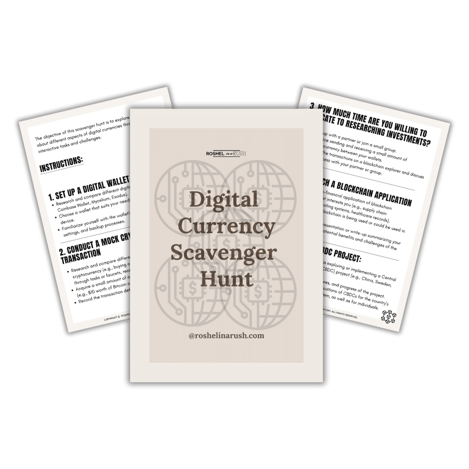 Digital Currency Scavenger Hunt